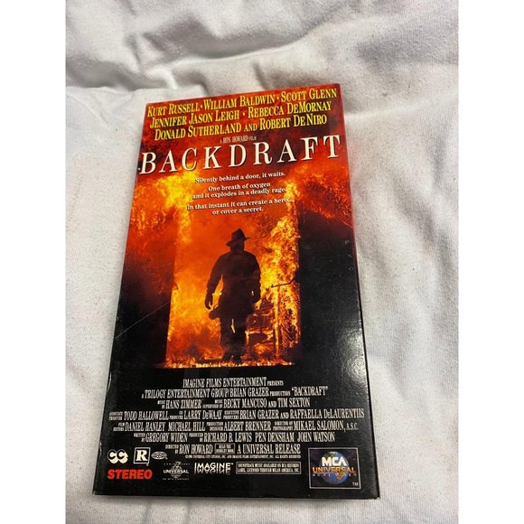 Other | Vintage Backdraft Vhs Tape Movie | Poshmark